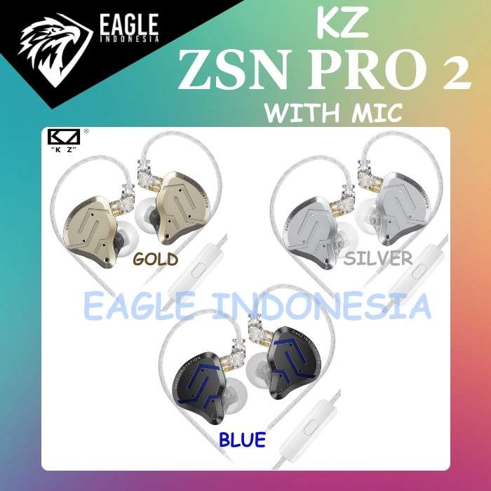 Jual KZ ZSN PRO 2 Professional Hybrid Technology In-Ear Monitor - WITH ...