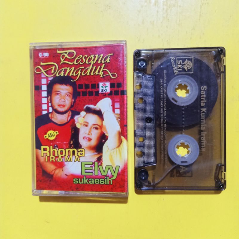 Jual Kaset RHOMA IRAMA & ELVY SUKAESIH Pesona Dangdut | Shopee Indonesia