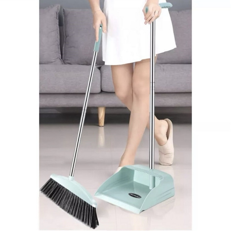 Jual (kitty) Sapu Set 2IN1 Alat Pembersih Sapu Lantai Alat Sapu Set ...