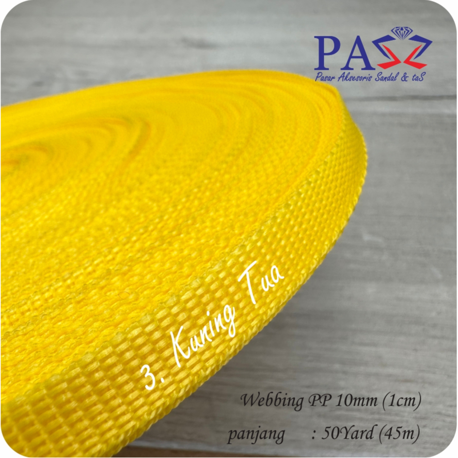 Jual Tali Webbing 1 cm (Bisban) 50 Yard | Shopee Indonesia