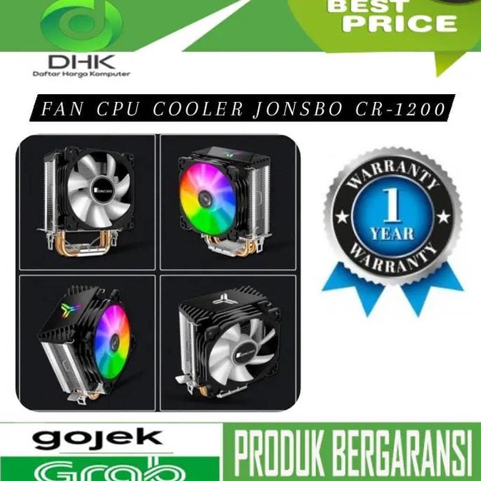 Jual MALL CPU Cooler JONSBO CR12 RGB Cooling Fan | Shopee Indonesia