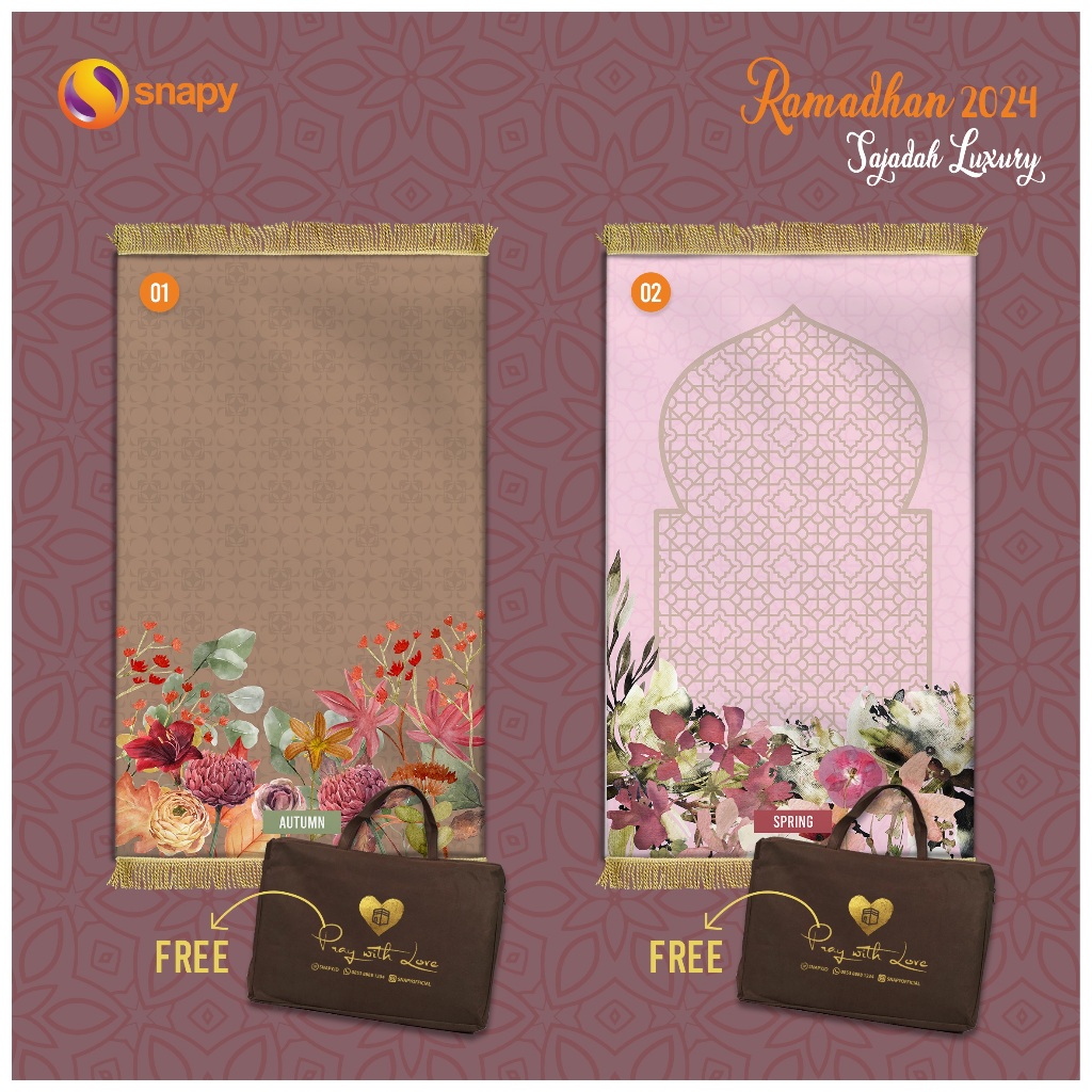 Jual SAJADAH TEBAL CUSTOM MEWAH | Shopee Indonesia