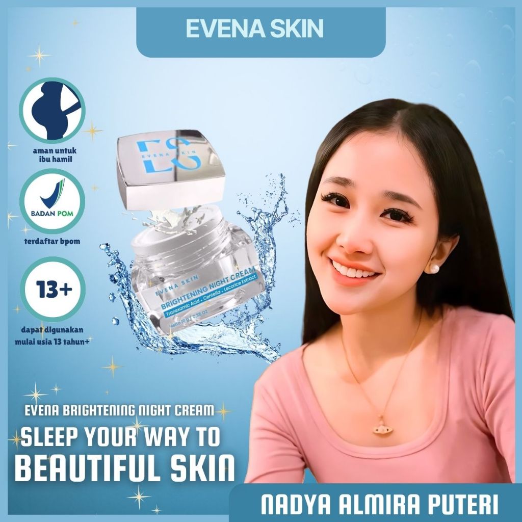 Jual Evena Skin - Evena Brightening Night Cream - Aman Untuk Ibu Hamil ...