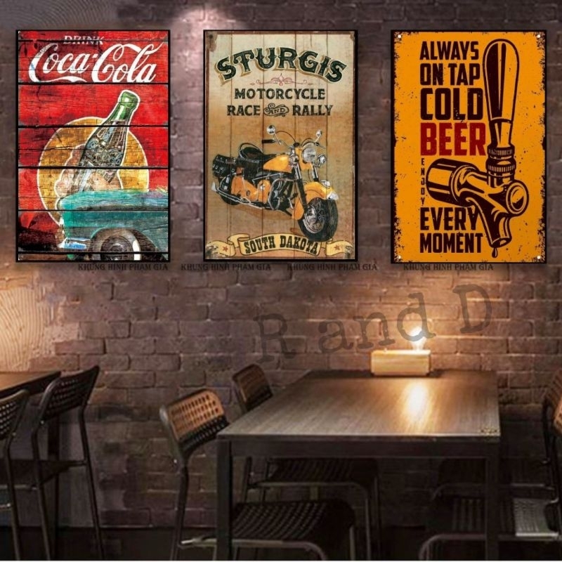 Jual Hiasan dinding cafe ukuran 47x31, Dekorasi dinding kamar tidur ...