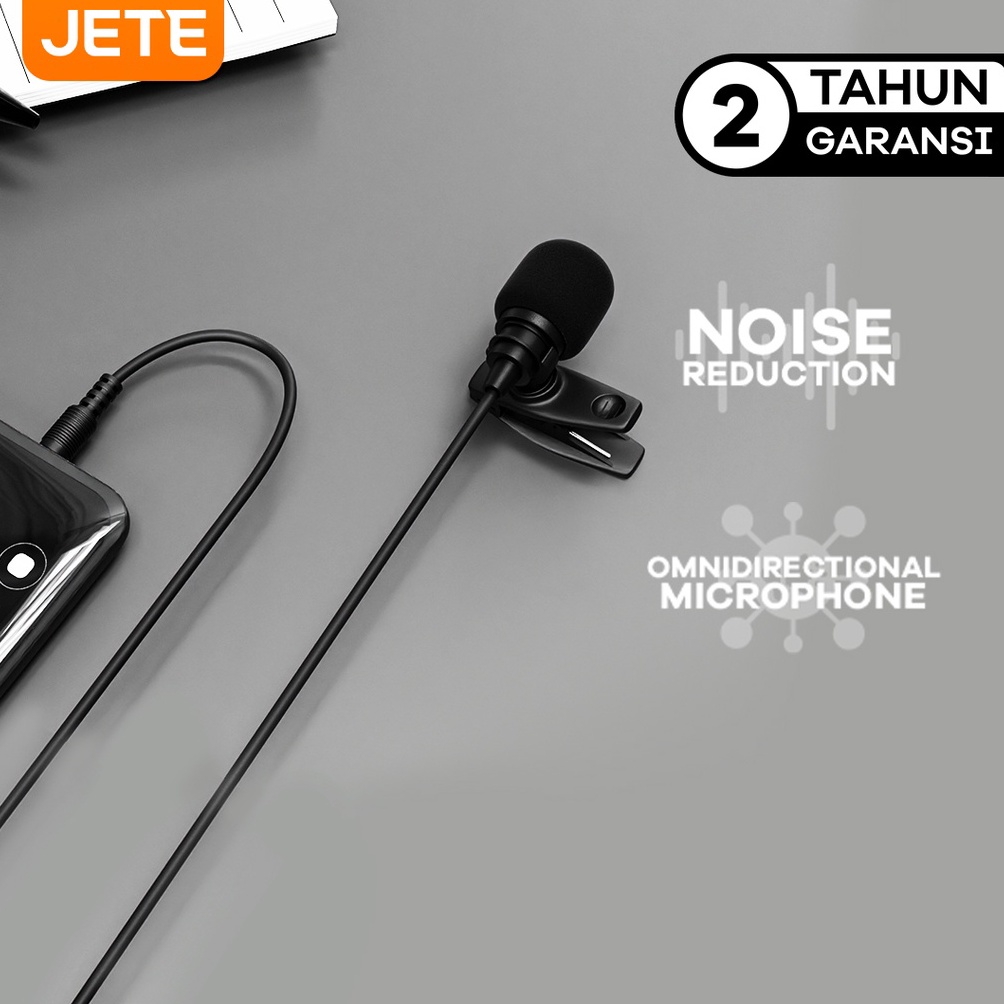 Jual 55 SALE JETE M1 Mic Clip On Microphone External Youtuber for HP ...