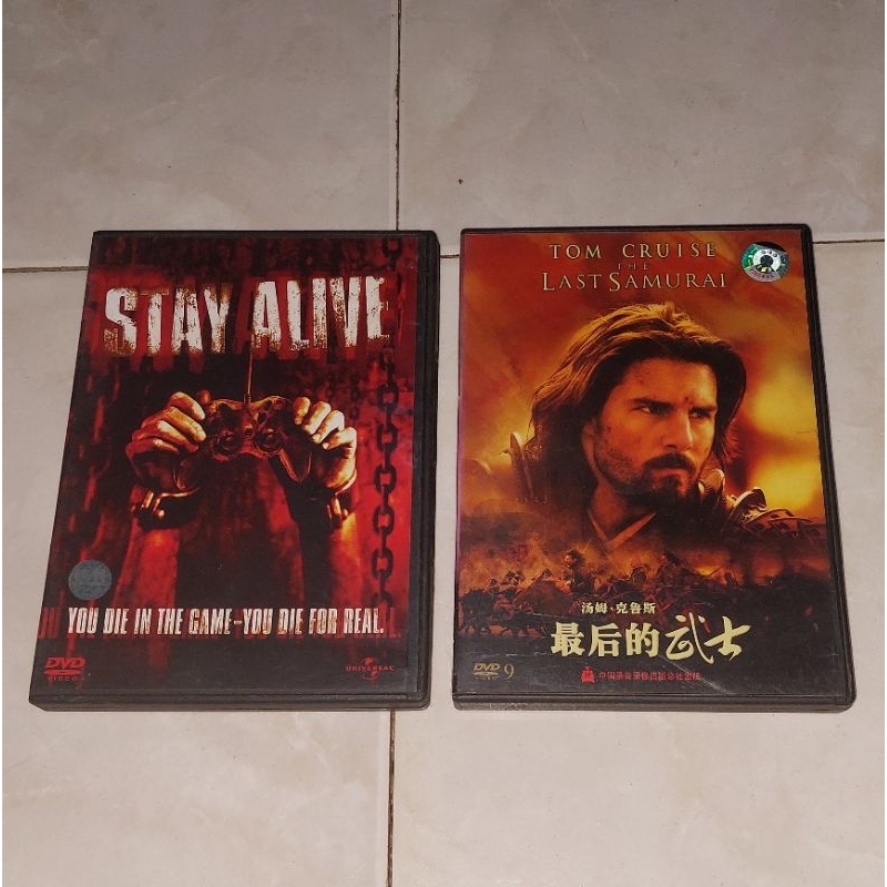 Jual dvd original STAY ALIVE dan THE LAST SAMURAI | Shopee Indonesia