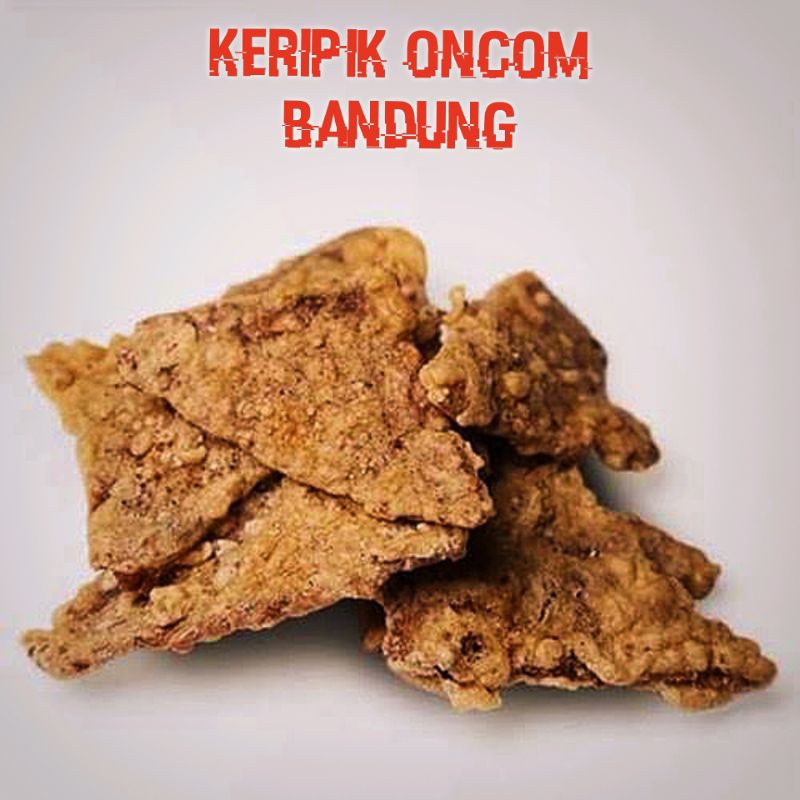 Jual keripik oncom bandung manis pedas 500gr | Shopee Indonesia