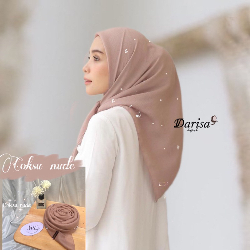 Jual RAYA SQUARE BAHAN VOAL PREMIUM HIJAB SEGIEMPAT VOAL SWAROVSKI ...