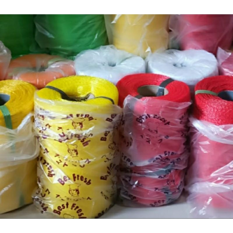 Jual rajut polynet jaring buah waring buah 100 yard atau 620-670 gram ...