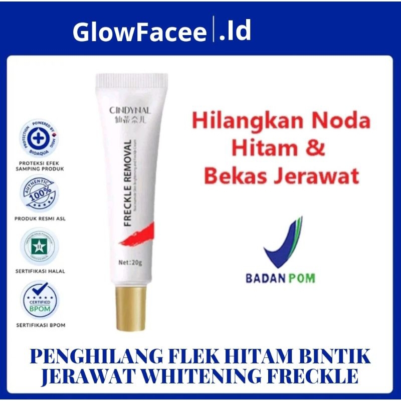 Jual BPOM Penghilang Flek Bintik Noda Hitam Whitening Freckle Niacinamide Skin Cream Remove Dark ...