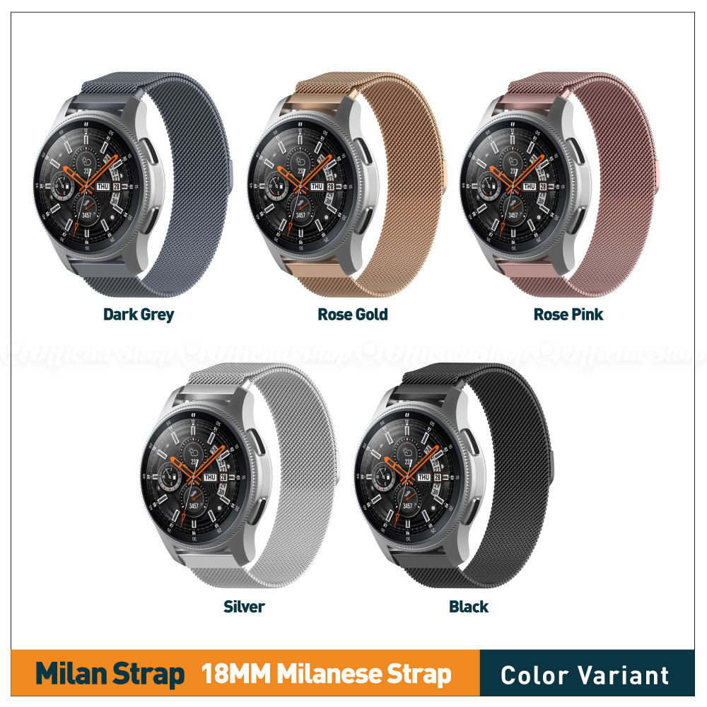 Jual 41XC Stainless Milan Strap 18Mm For Huawei Watch Gt5 Gt4 41Mm ...