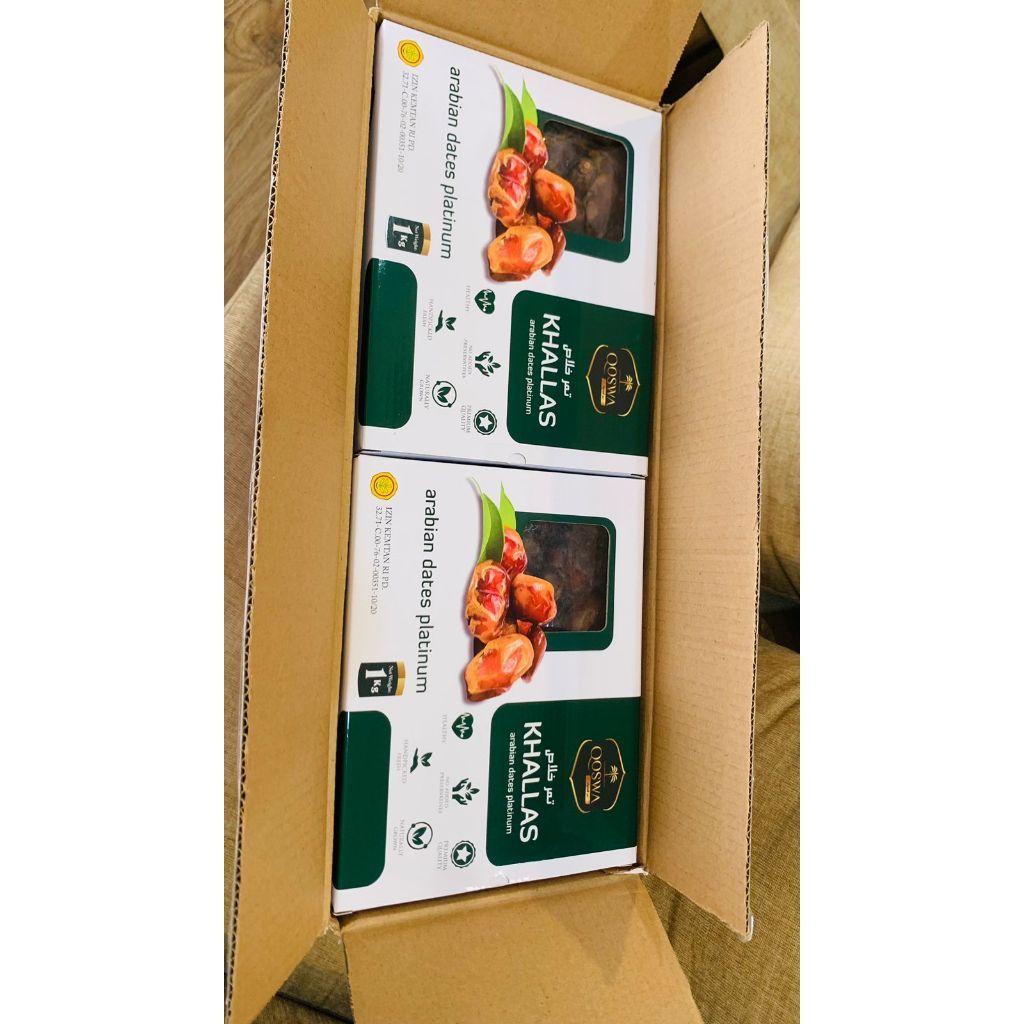 Jual KURMA KHALAS 1 KG Camilan Sehat Ala Timur Tengah Cocok Untuk ...