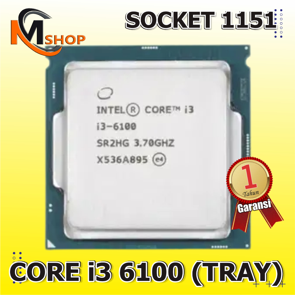 Jual Processor Intel Core i3 6100 3.7 GHz Socket 1151 Generasi ke-6 | Shopee Indonesia