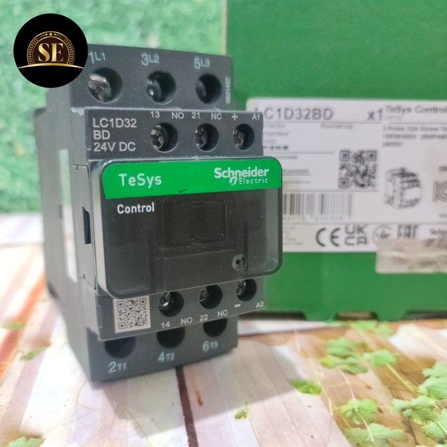 Jual Schneider Electric Kontaktor Contactor LC1D32 BD LC1D32BD 24VDC ...