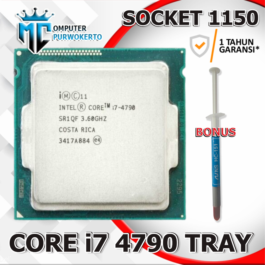 Jual Processor Prosesor core i7 4790 i7 4770 socket 1150 Haswell | Shopee Indonesia