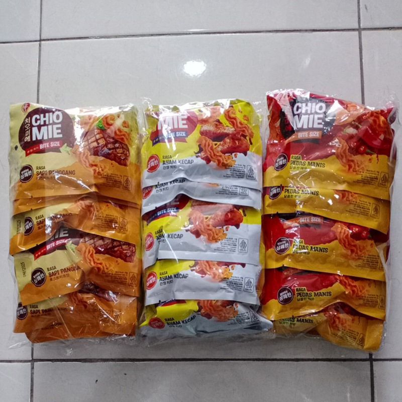 Jual CHIO MIE SNACK VIRAL KEKINIAN 1PACK ISI 10PCS | Shopee Indonesia