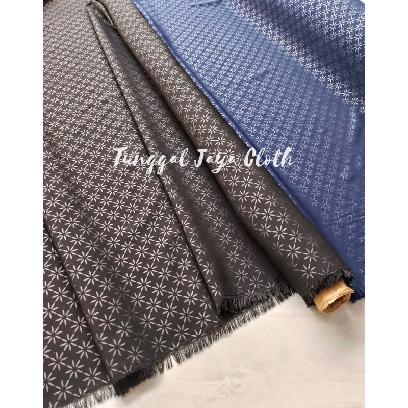 Jual kain wolfis embos motif bunga matahari kecil || wolfis embos ...