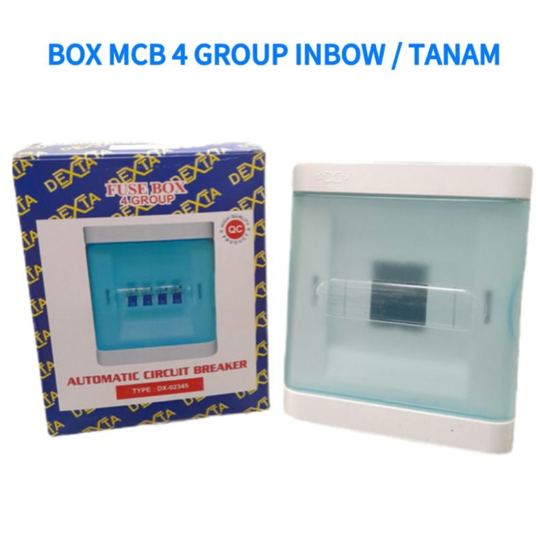 Jual BOX MCB DEXTA 4 GROUP INBOW / TANAM, pengaman MCB, rumah MCB 4 ...