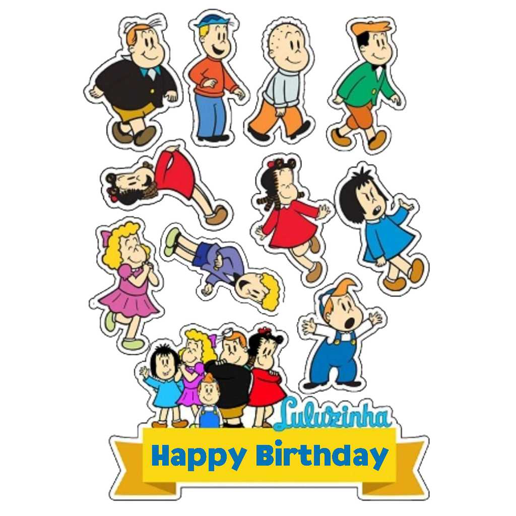 Jual HIASAN KUE CUSTOM TOPPER ULTAH LITTLE LULU TOPPER CAKE ULANG TAHUN ...