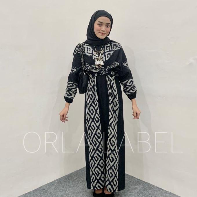 Jual Gaya Tanpa Mahal READYSTOCK LUCY dress tenun baju couple tenun ...