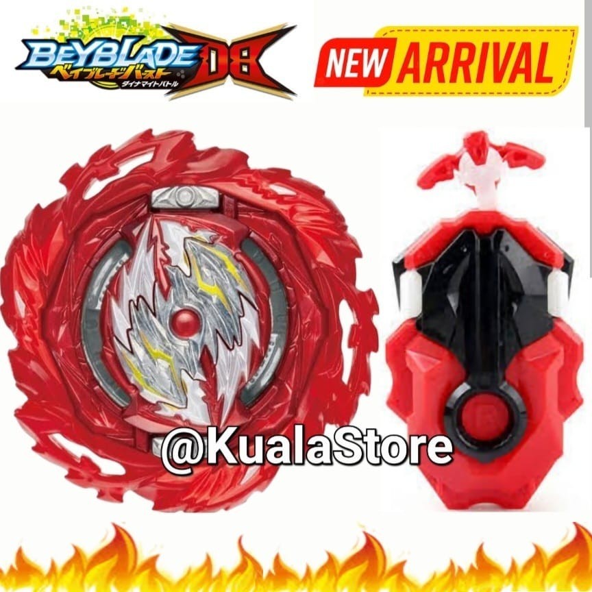 Jual Beyblade Burst DB Dynamite Battle Red Vanish Longinus Rubber B194 ...