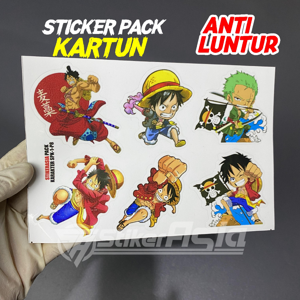 Jual STIKER PACK KARTUN SPK-1-P8 STICKERASIA Sticker ANIME ANIMASI ...