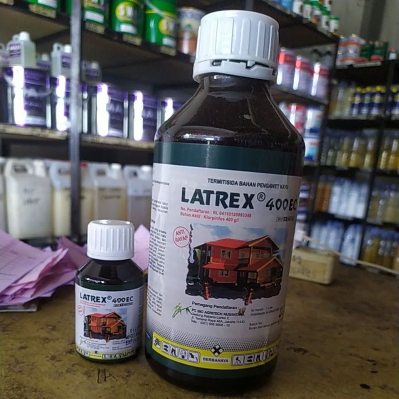 Jual LATREX 400 EC ORIGINAL 100% ANTI RAYAP KAYU RAYAP TANAH | Shopee ...