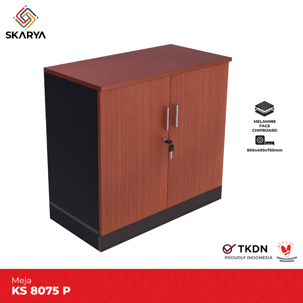 Jual Lemari Arsip Kantor Lemari Kayu Rak Arsip Kantor KS 8075P (Baru ...