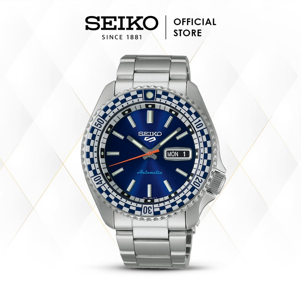 Jual Seiko 5 Sports SRPK65K1 Checker Flag Special Edition Automatic ...