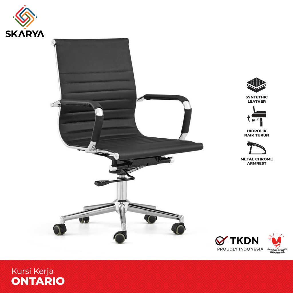 Jual [KHUSUS KURIR TOKO] Kursi Manager Kursi Kerja Ontario (Baru ...