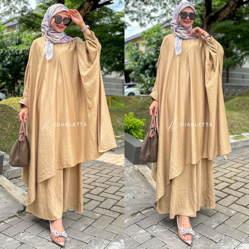 Jual Haliza Set Rok Abaya Malayu Jumbo Set Melayu Viral Polo Linen BY ...
