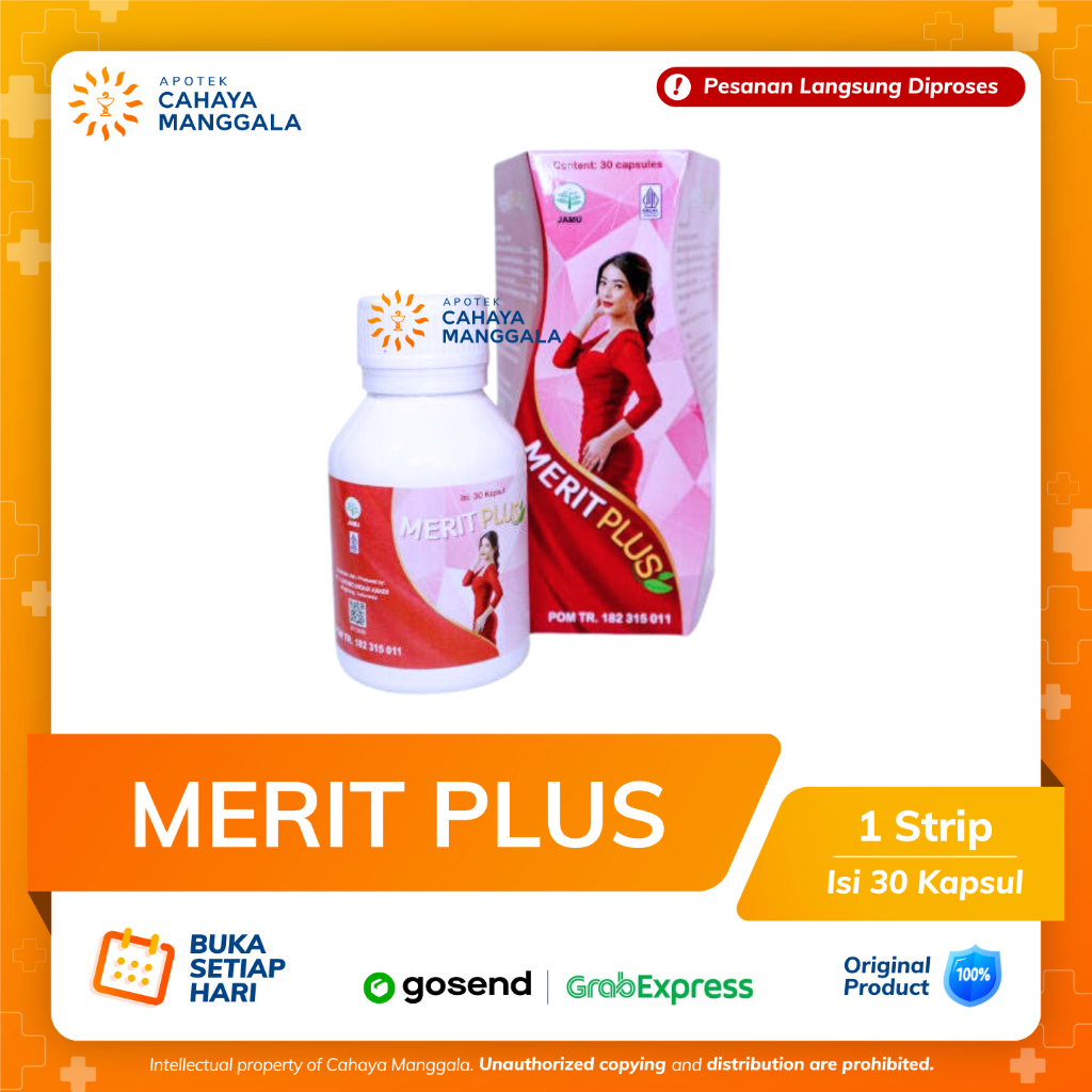 Jual MERIT PLUS 30 KAPSUL | Shopee Indonesia