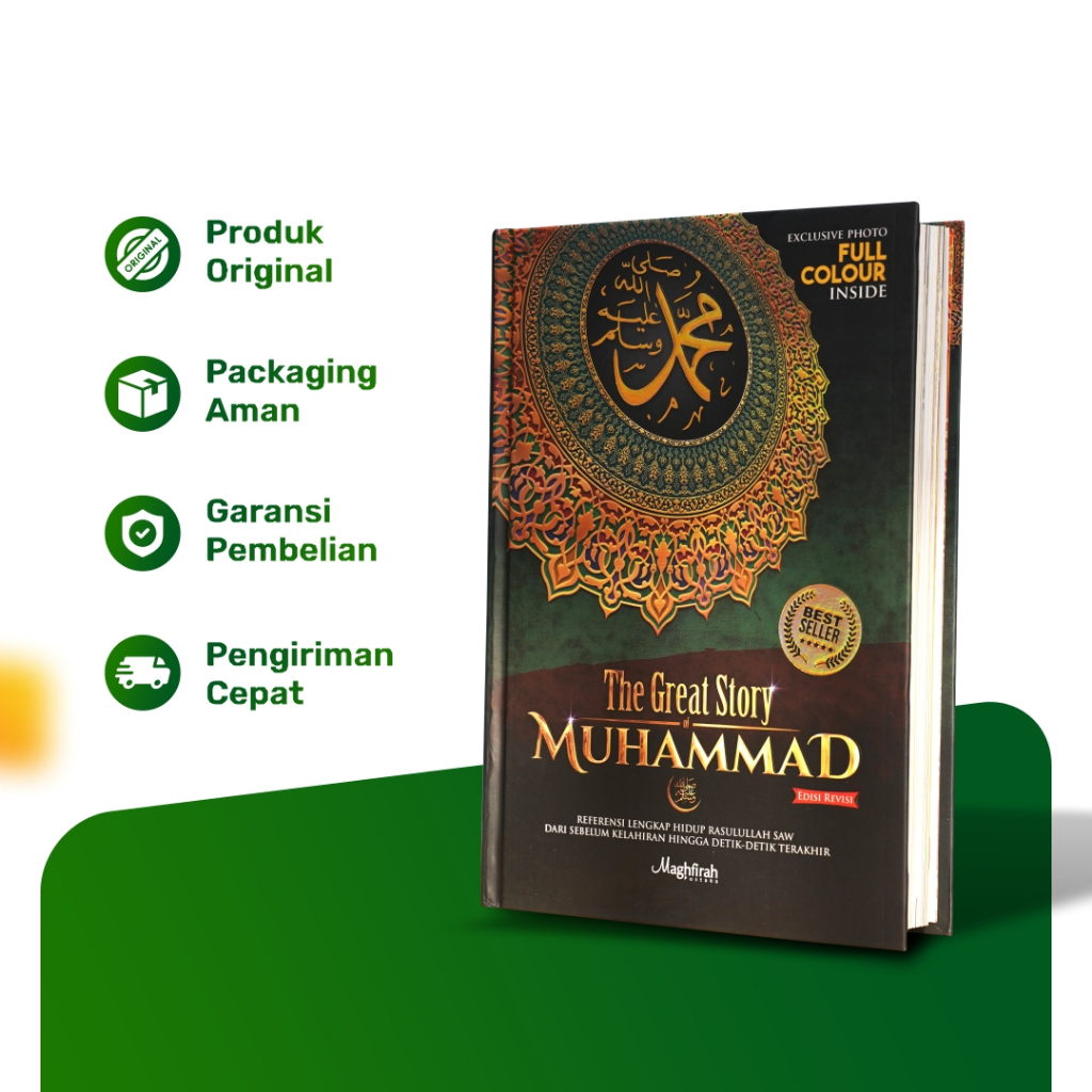 Jual Maghfirah Pustaka The Great Story Of Muhammad Buku Sejarah ...