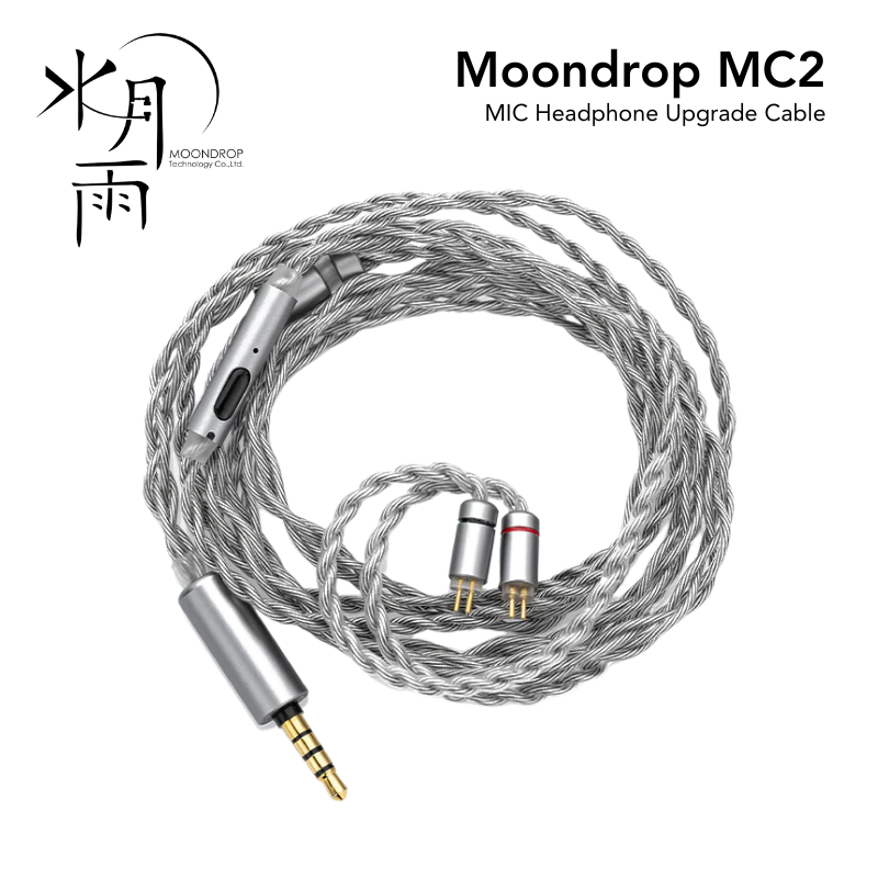 Jual Kabel Earphone MOONDROP MC2 MC-2 MC 2 MIC Headphone Upgrade Cable ...