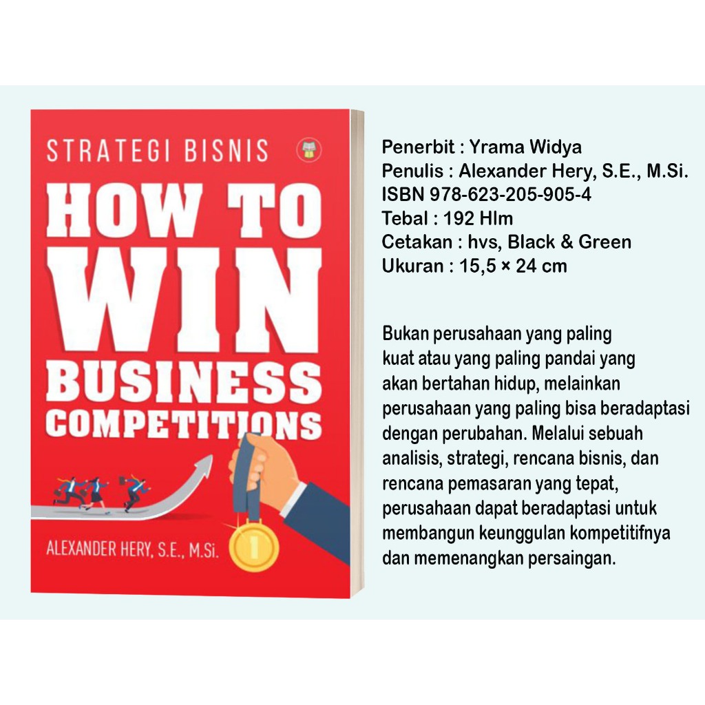 Jual BUKU STRATEGI BISNIS HOW TO WIN BUSINESS COMPETITIONS | Shopee Indonesia
