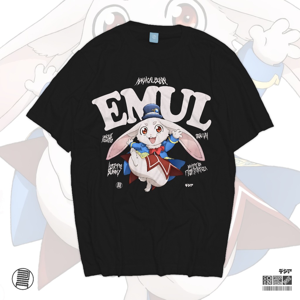 Jual Kaos Magical Bunny Emul Shangri La Frontier Sunraku Anime Manga T ...