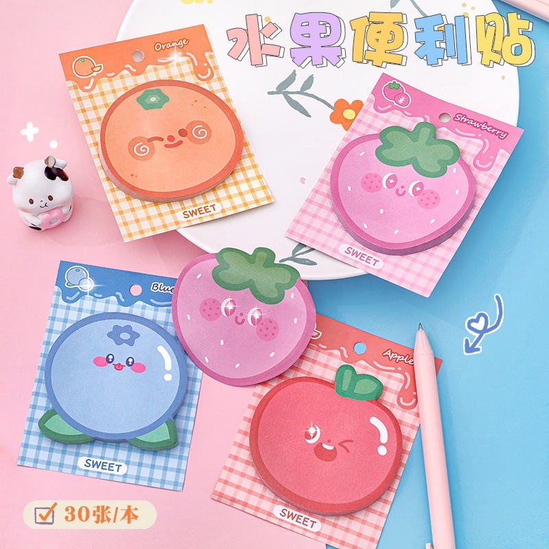 Jual STICKY NOTES FRUIT MEMO FRUIT | Shopee Indonesia