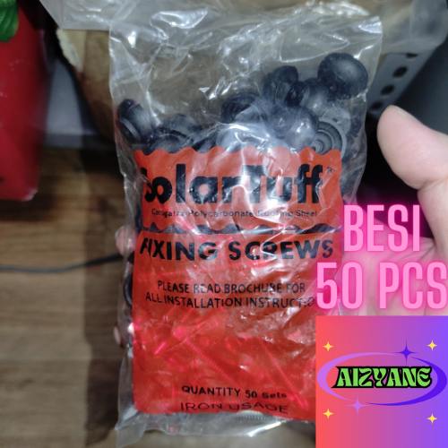 Jual Roofing solartuff kanopi baut karet BESI | Shopee Indonesia