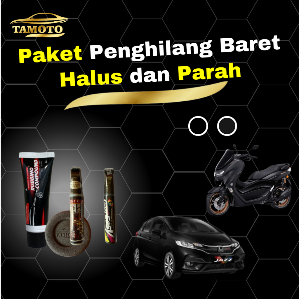 Jual Kompon Spidol baret mobil hitam Rubbing compound Penghilang baret ...
