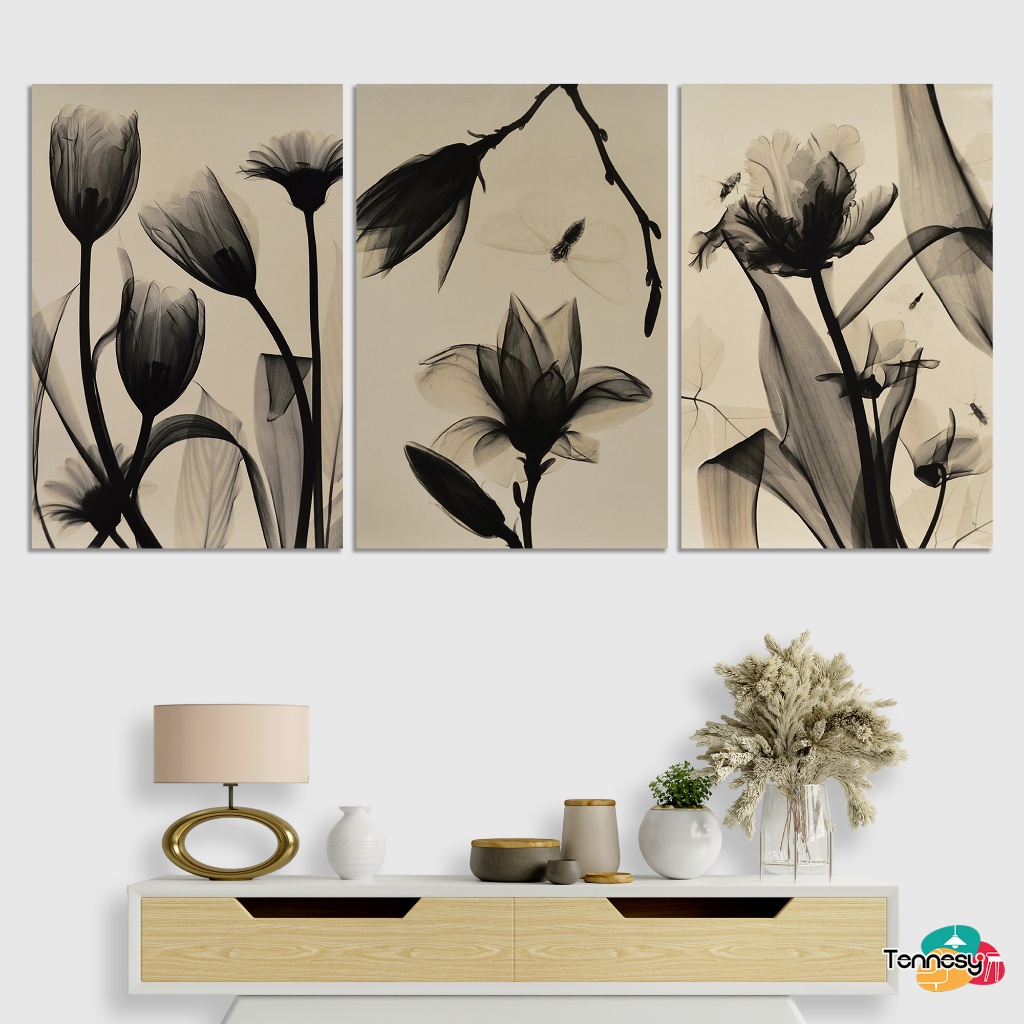 Jual TENNESY HIASAN DINDING BUNGA TULIP FLOWER 20x30CM WALL DECOR ...
