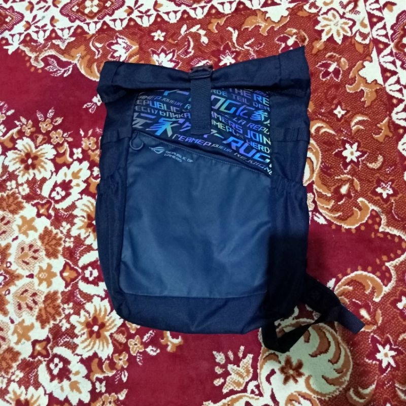 Jual Backpack Tas Gaming ASUS ROG Original Bekas Second | Shopee Indonesia