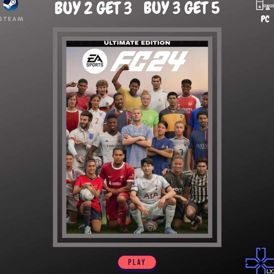 Jual EA FC 24 FIFA 24 Ultimate Edition PC Original DLDownload i Kemasan ...