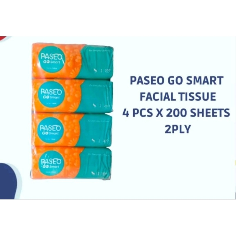 Jual Tissue Paseo tebal 200 sheets 1 bal isi 4 pcs | Shopee Indonesia