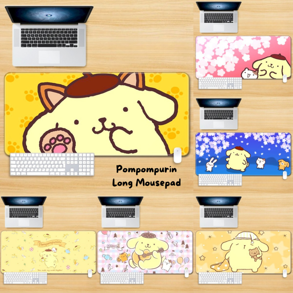 Jual Pompompurin Long Mousepad Alas Tatakan Laptop Komputer Panjang ...