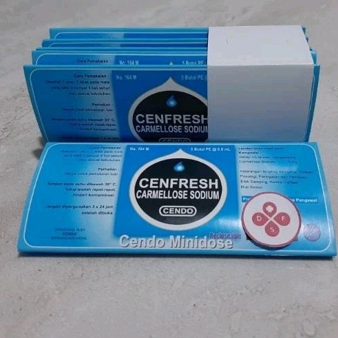 Jual CENDO CENFRESH MINIDOSE 1 STRIP ISI 5 TUBE @0.6 ML | Shopee Indonesia