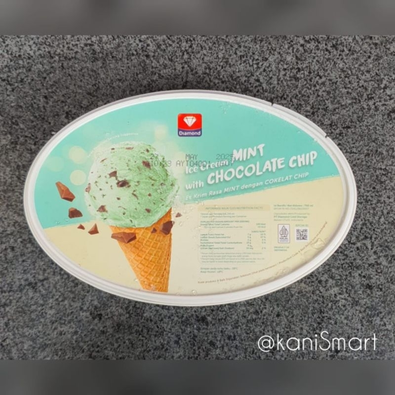 Jual Ice cream diamond 700 ml / es krem diamon | Shopee Indonesia