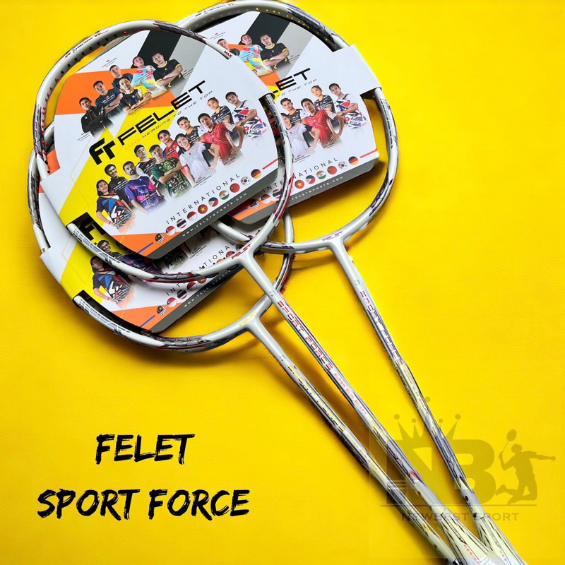 Jual RAKET BADMINTON FELET SPORT FORCE ORIGINAL 40LBS | Shopee Indonesia