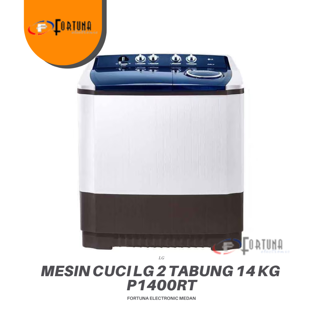 Jual MESIN CUCI LG 2 TABUNG 14 KG P1400RT / P-1400 RT MEDAN | Shopee ...