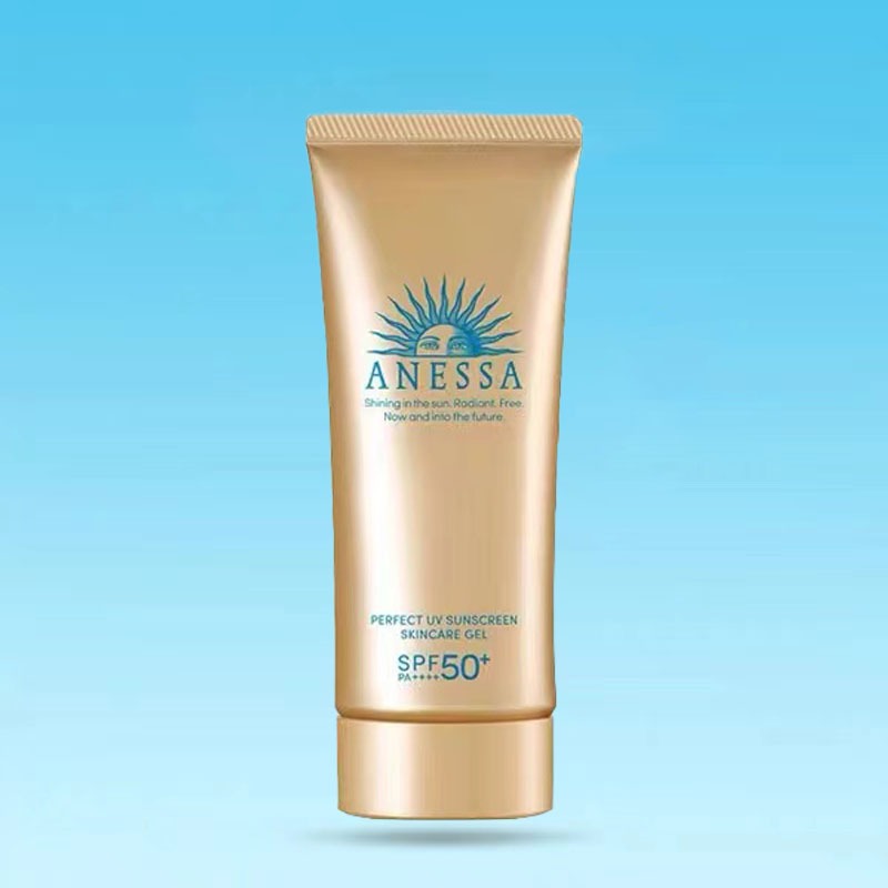 Jual Anessa New Perfect UV Sunscreen Skincare Gel 90gr Spf50 + Pa + + + +/Anessa sunscreen spray ...