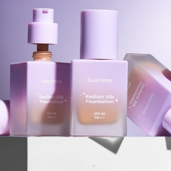 Jual Luxcrime Radiant Silk Foundation SPF 50 PA+++ 30gr | Shopee Indonesia